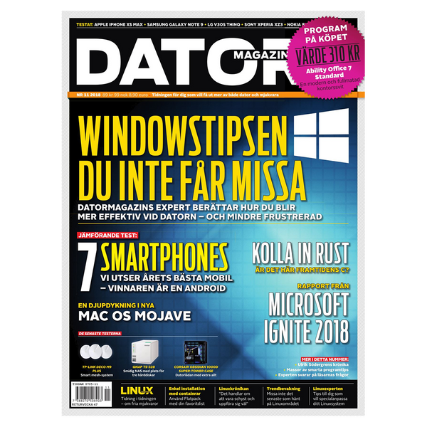 Datormagazin nr 11, 2018
